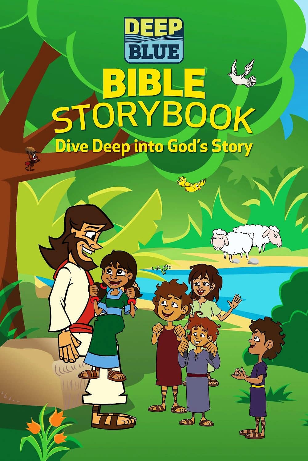 Deep Blue Bible Storybook Dive Deep Into God's Story