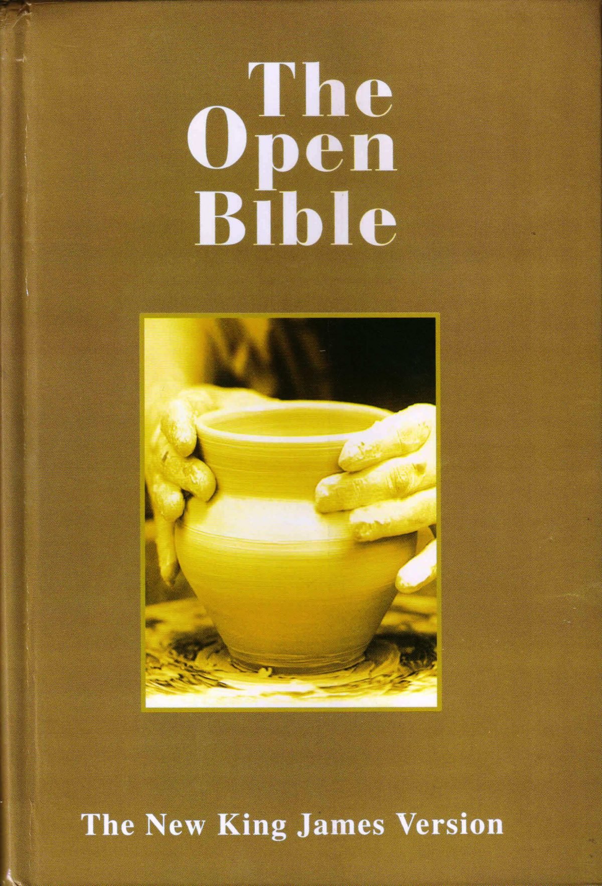 Open Bible (Hard Cover) - NKJV