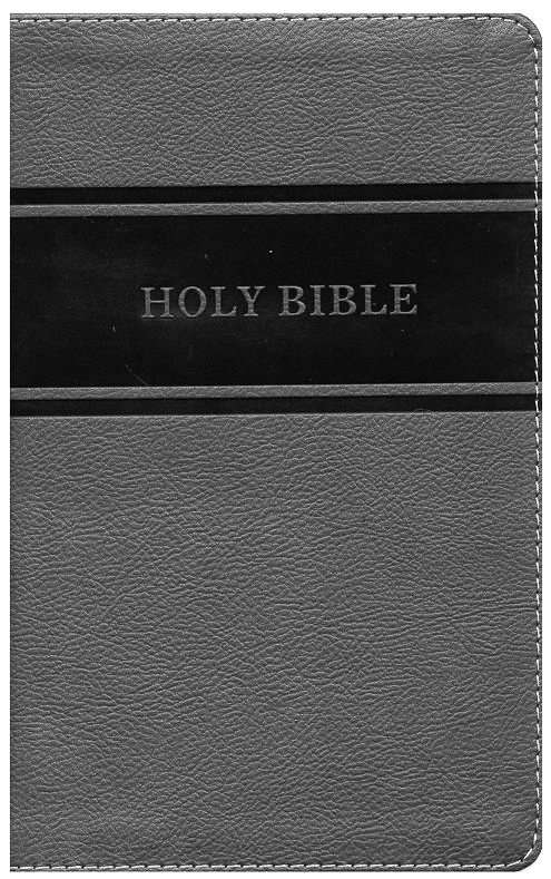 KJV Deluxe Gift Bible: Gray Leathersoft: (ISBN:9780718097820) [24 ...