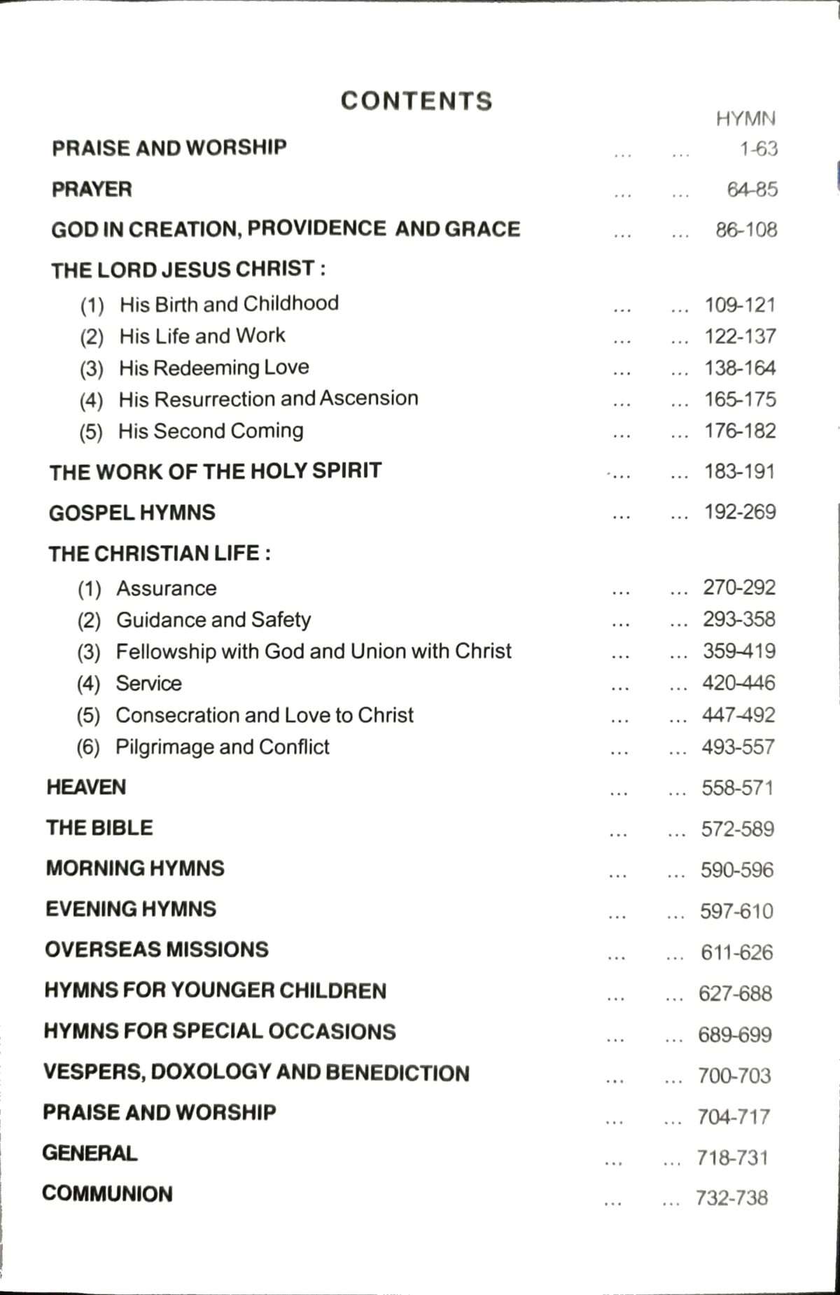 Golden Bells Song Book– Hymns Red Cover Design (ELS ...