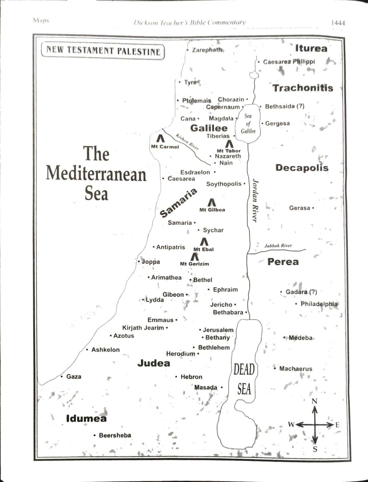 Dickson Teacher's Bible Commentary With The Encyclopedic Bible Study ...