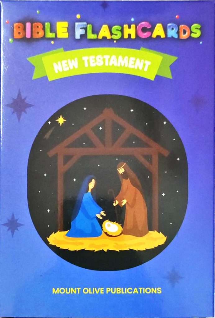 Bible Flash Cards - New Testament (For Kids) - ChristianBooksIndia.com