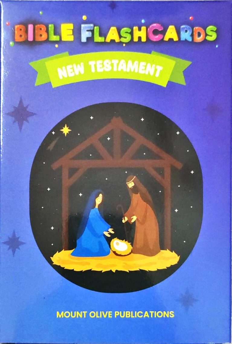 Bible Flash Cards - New Testament (For Kids) - ChristianBooksIndia.com
