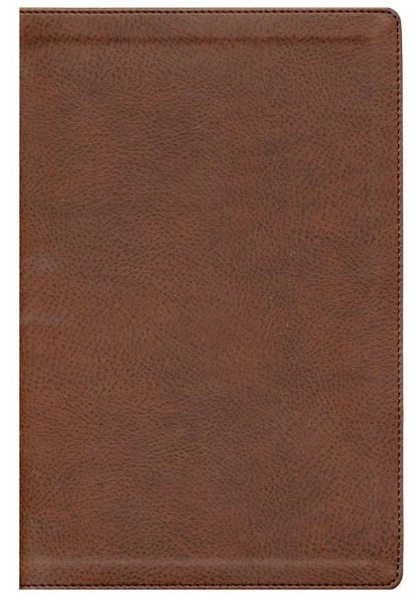 NASB Preacher's Bible: 1995 Text Durable Lay Flat Brown Cover: (ISBN ...