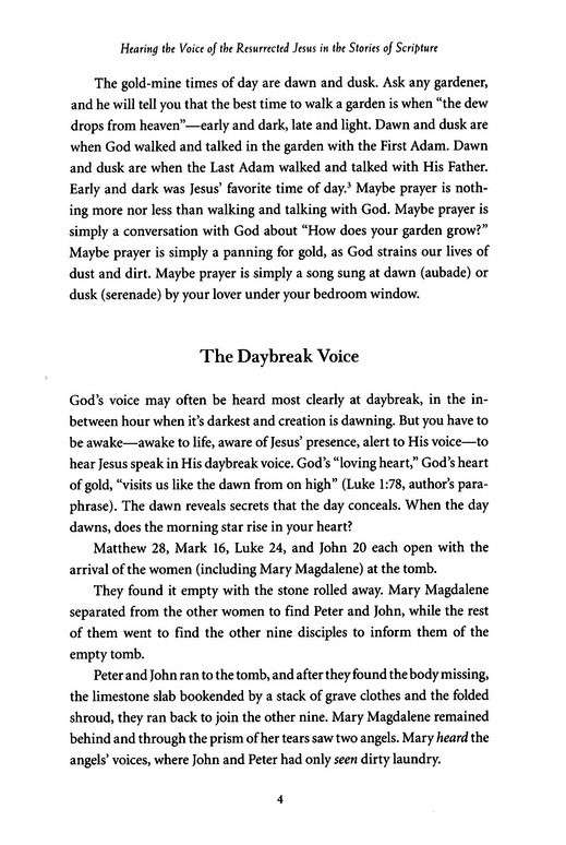 Jesus Speaks -Leaning to Recognize & Respond to The Lord's Voice :by ...