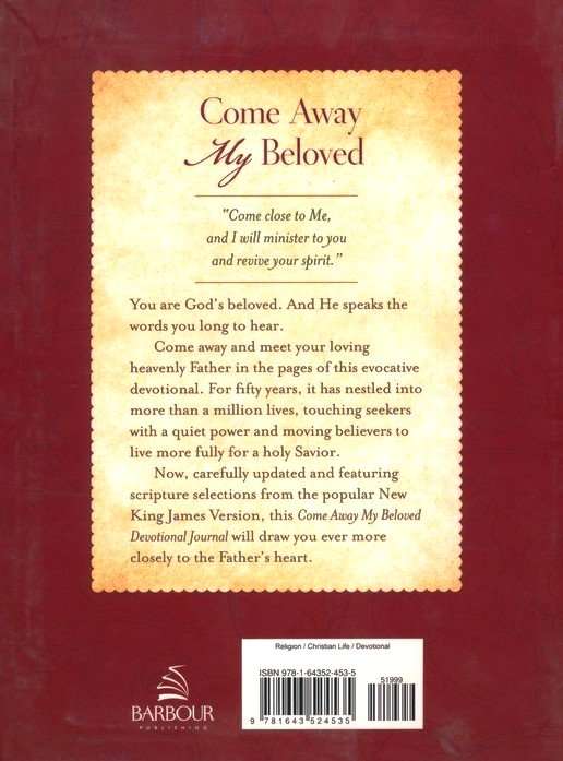 Come Away My Beloved Devotional Journal: By- Frances J. Roberts [24 ...