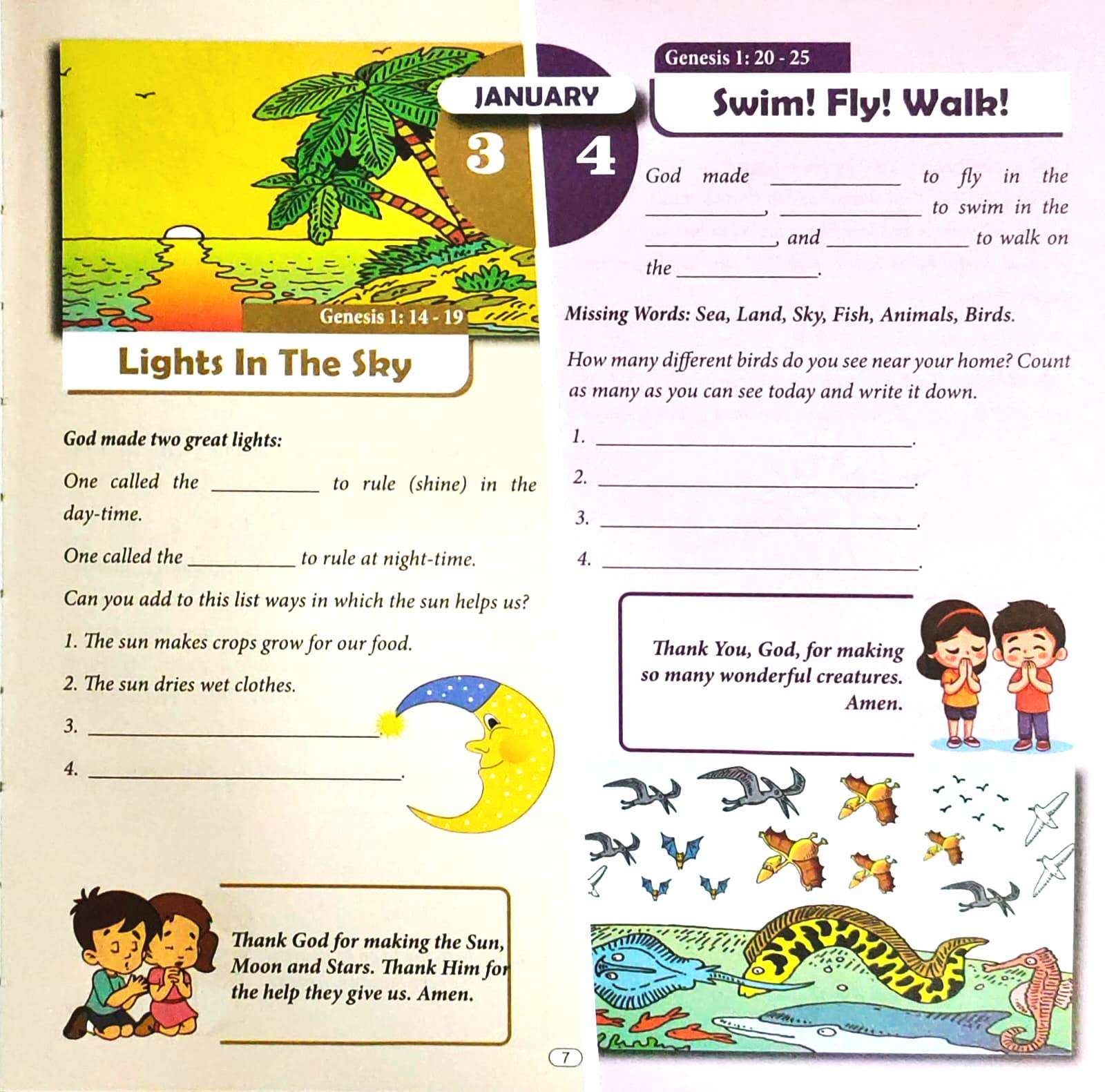 2026 - God And Me In English: Daily Reading For Kids (SU ...