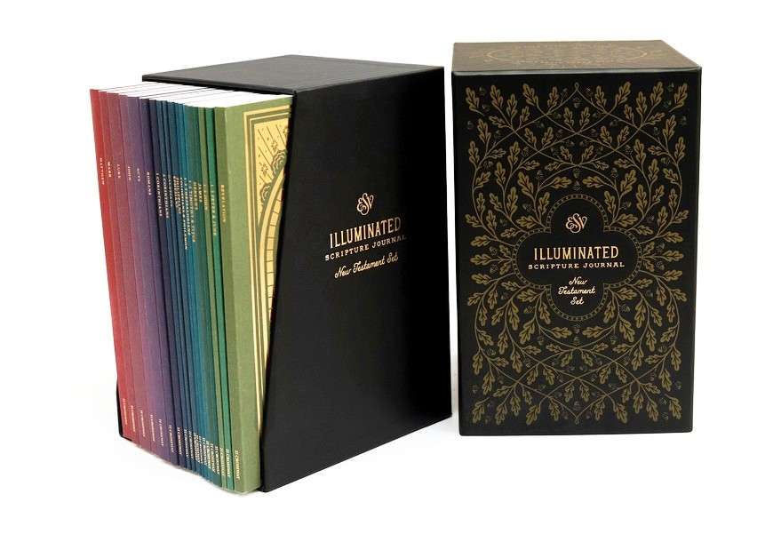 ESV Illuminated Scripture Journal: 19-Volume New Testament Boxed Set ...