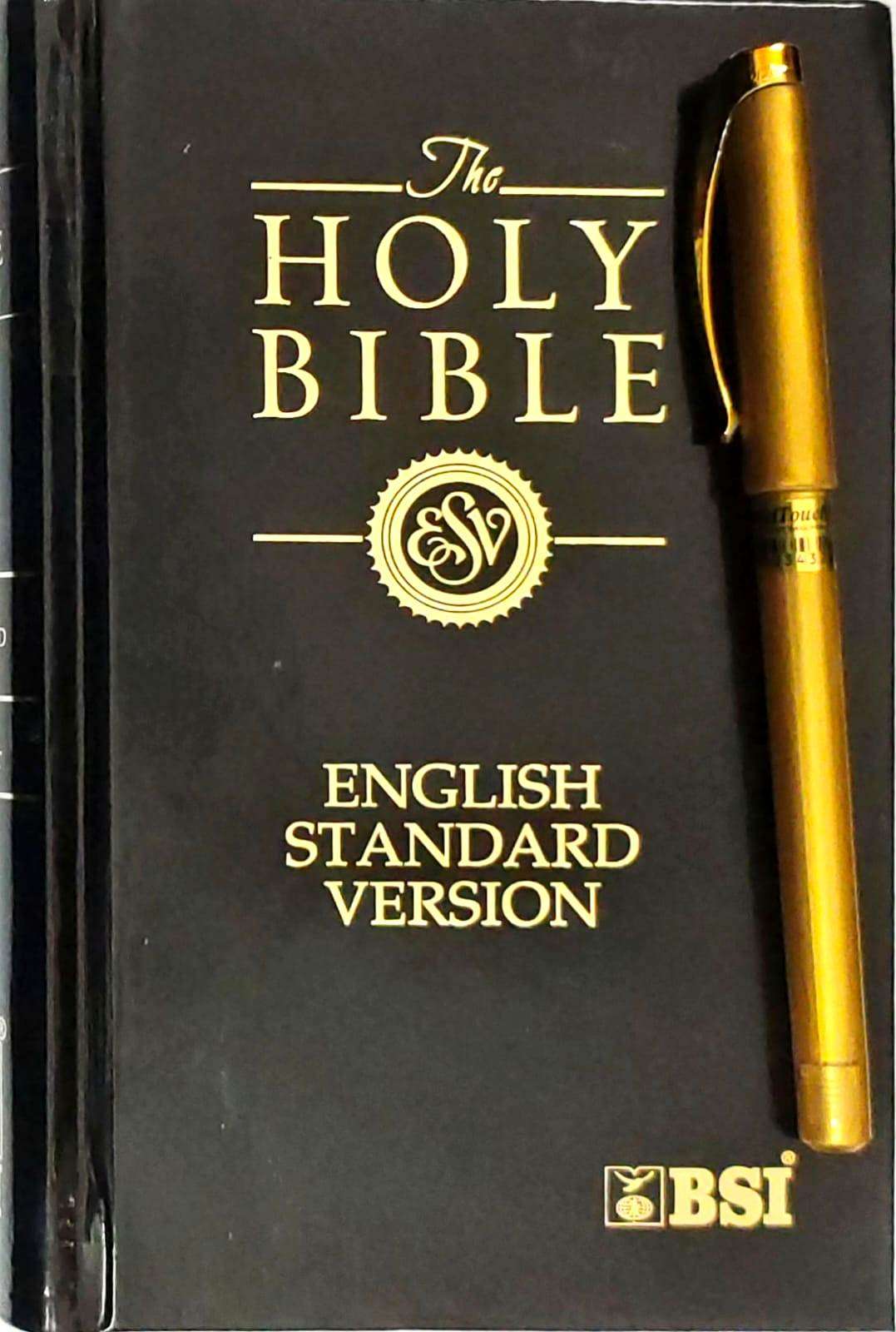 ESV Bible - Black Compact Size: BSI (ISBN:9788122138658 ...