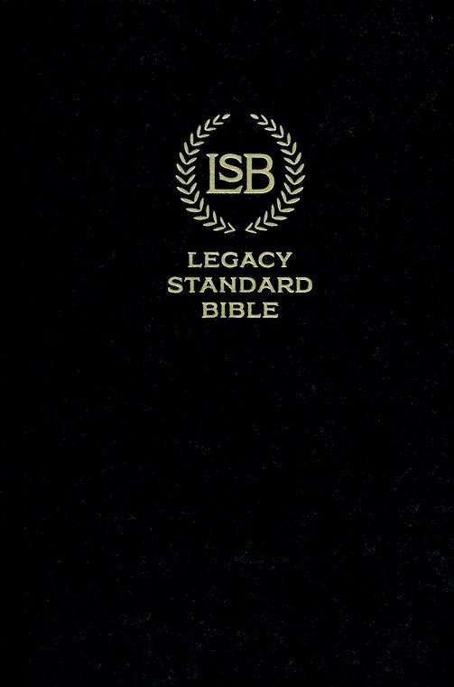 LSB Bible - Legacy Standard Bible" Hardbound (ISBN:9781636641034) (S-6 ...