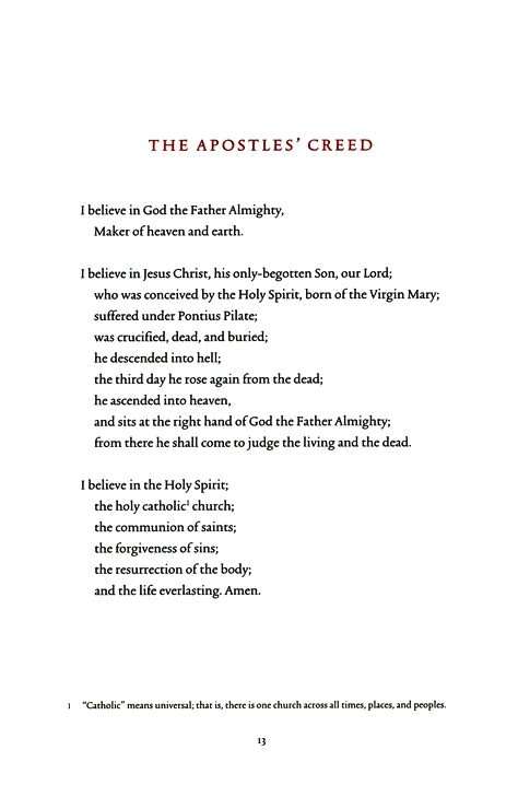 Creeds, Confessions, and Catechisms: A Reader's Edition: edited by ...