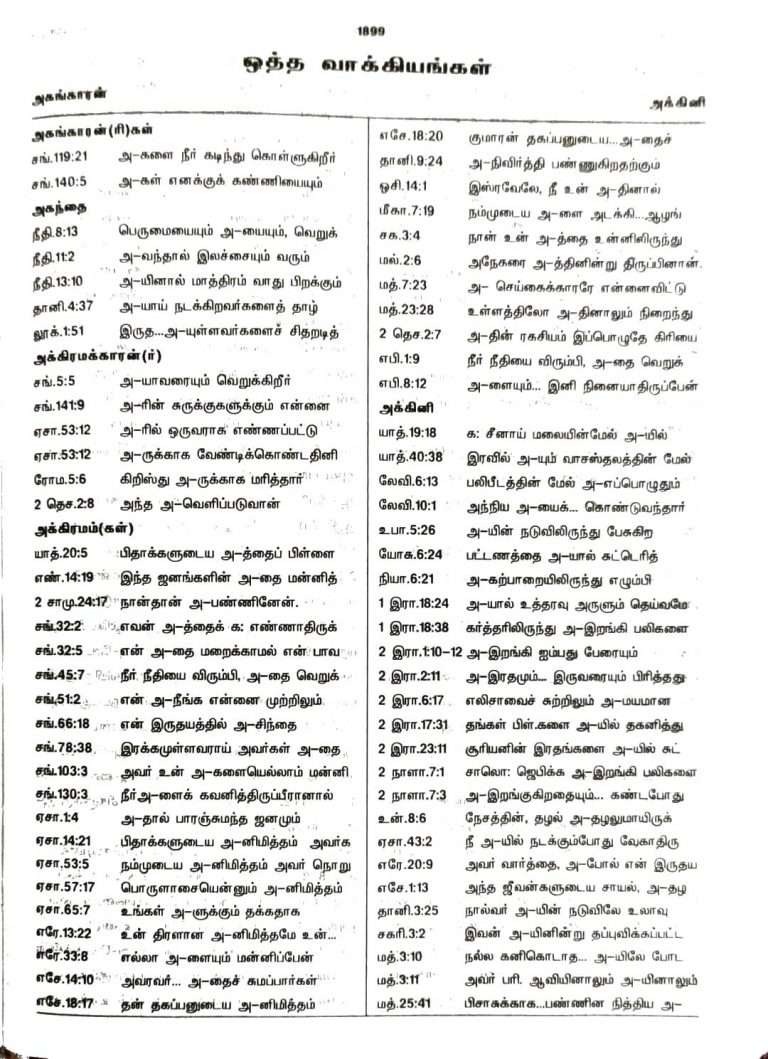 Vazhviyal Vilakka Vedhagamam (வாழ்வியல் விளக்க வேதாகமம்)Tamil Study ...