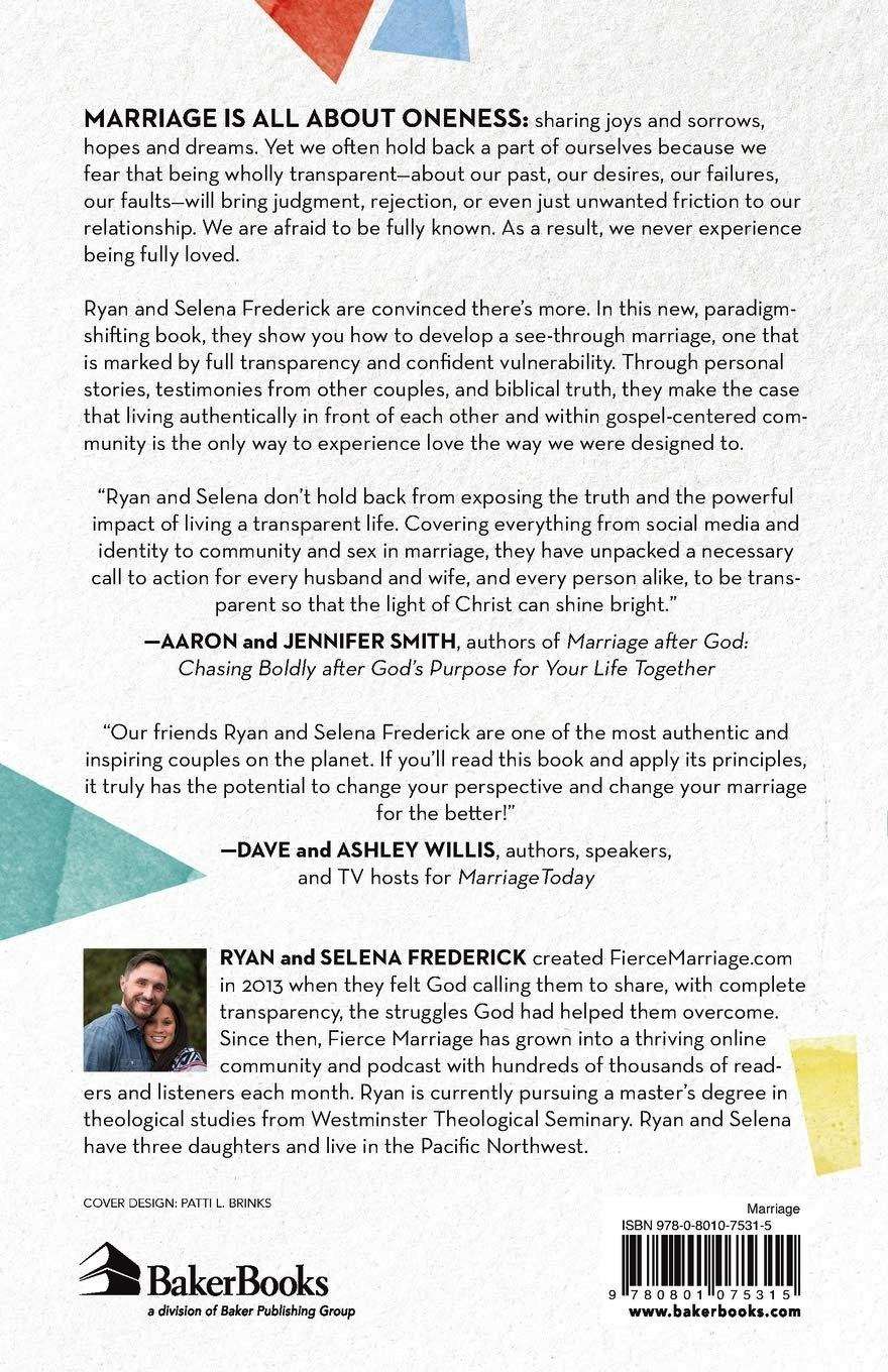 See-Through Marriage: by- Ryan & Selena Frederick [24] (ISBN ...