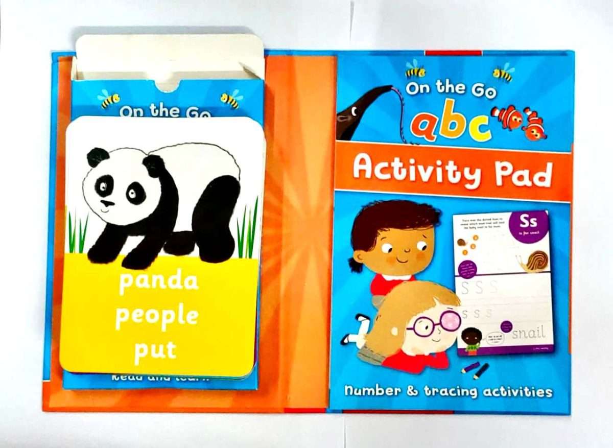 On The Go ABC Activity Pack: by- Miles Kelly (Activity Pad & Flashcards ...