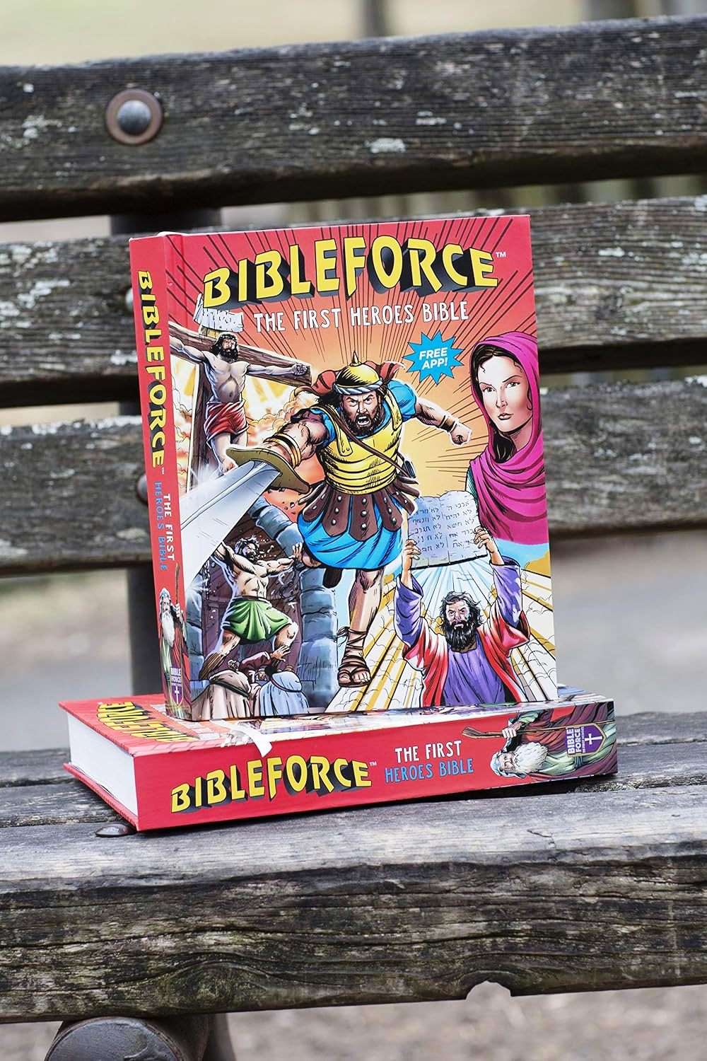 BibleForce The First Heroes Bible ( Comics Type)