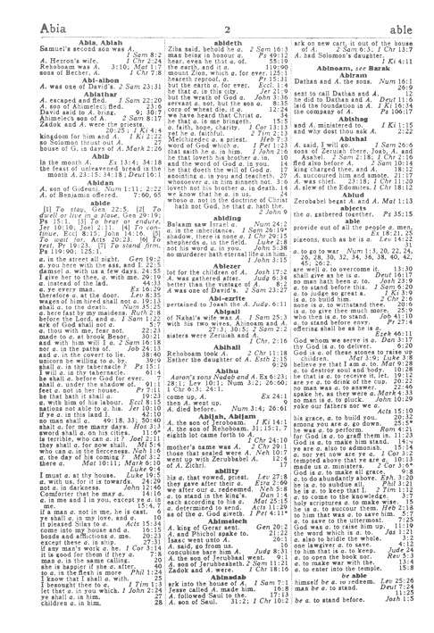 CRUDEN'S COMPLETE CONCORDANCE