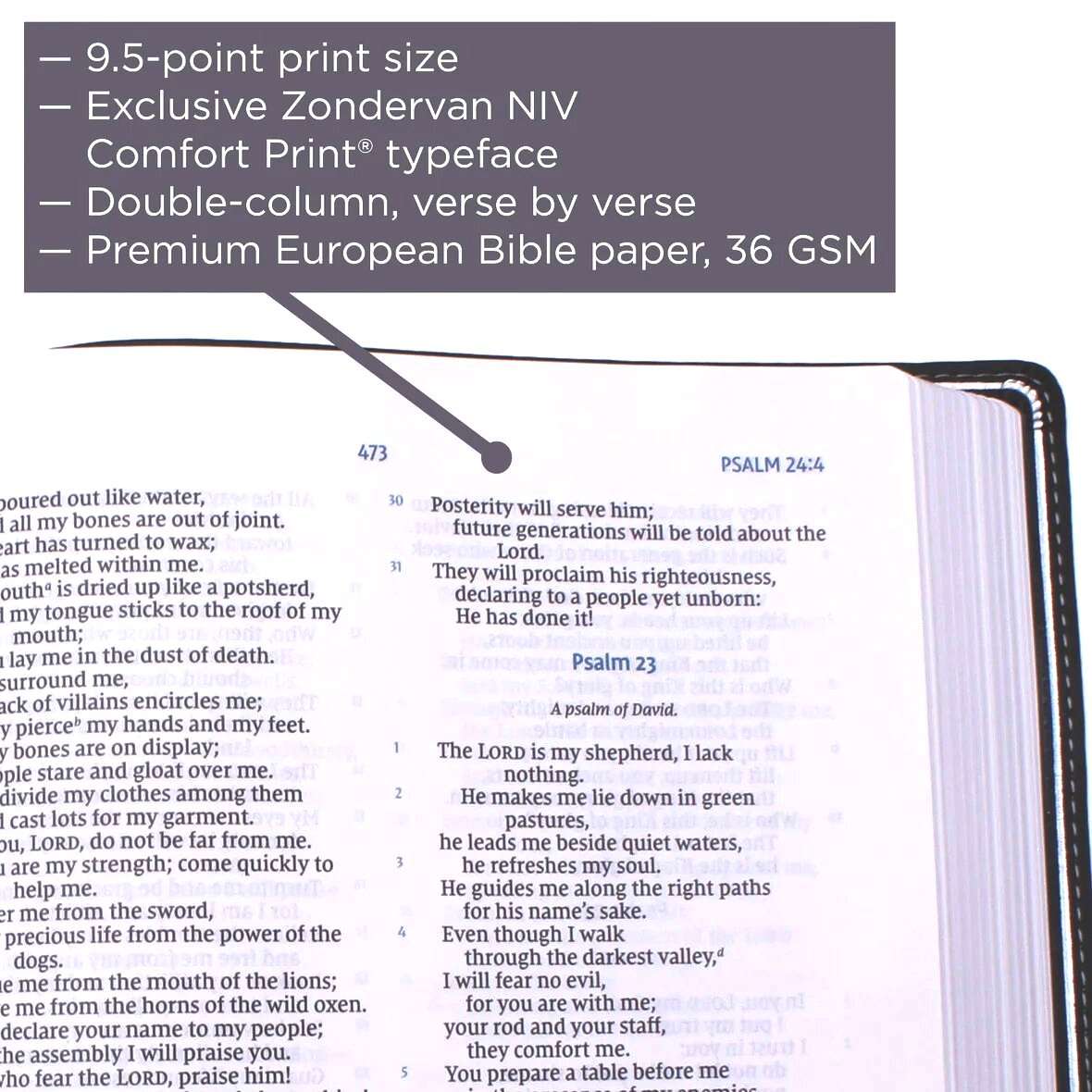 NIV Preacher's Bible - Verse -by-Verse Layout For Easy Navigation ...