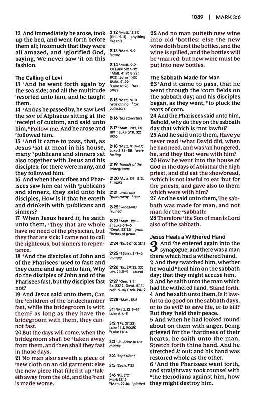 KJV Center-Column Reference Bible: Black Hardbound [24] (ISBN:9781400330010 ...