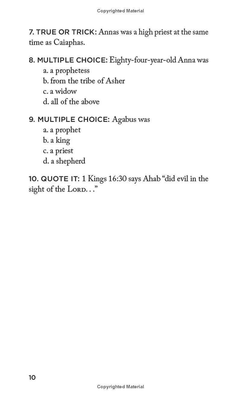 1000 Bible Q & As: Test Your Bible Knowledge [24] (ISBN:9781643526522 ...