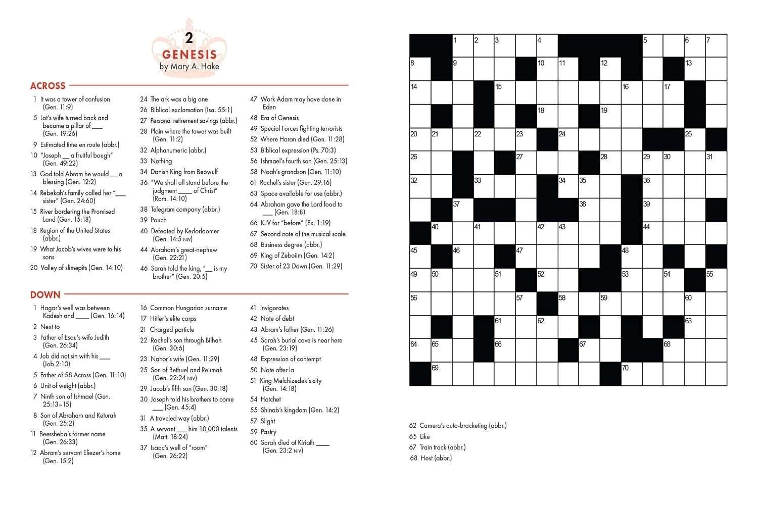 For Kids & Children: Keep Calm and Puzzle On: Bible Crosswords: 99 ...