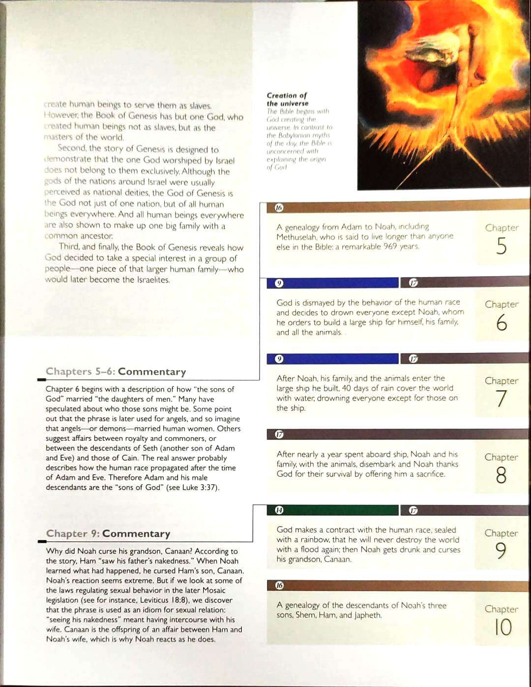 The Bible: A Reader's Guide - Summaries, Commentaries, Color-coding for Key Themes: by- R. P ...