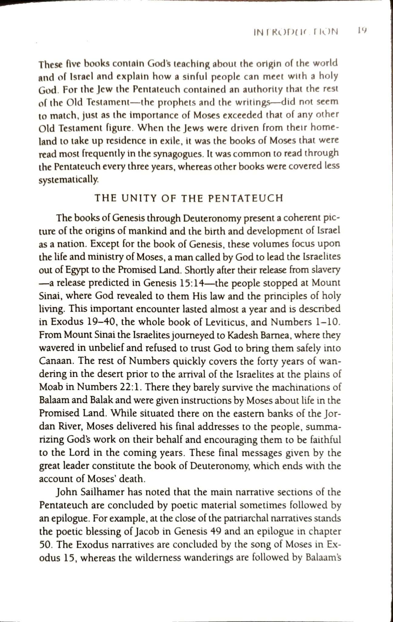 An Introduction to the Old Testament Pentateuch: by- Herbert Wolf (ISBN ...