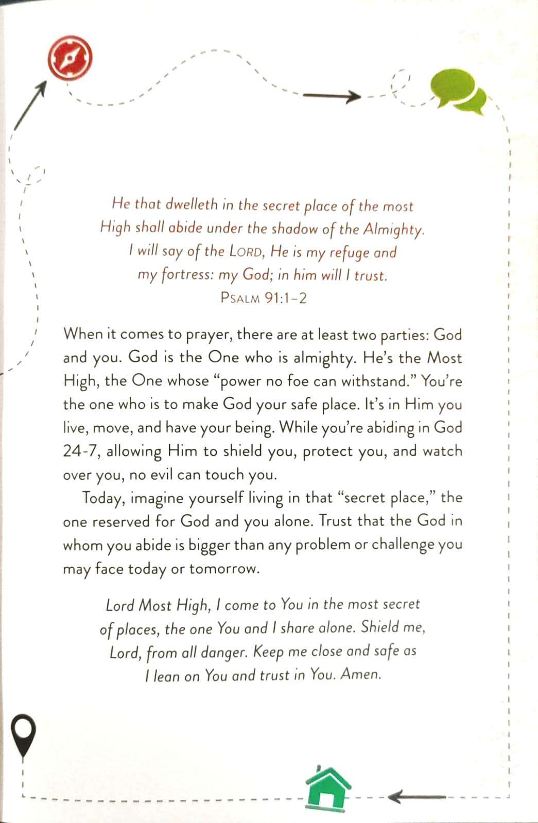 KJV - The Prayer Map Bible: Gray Weave Hardbound [24] (ISBN ...