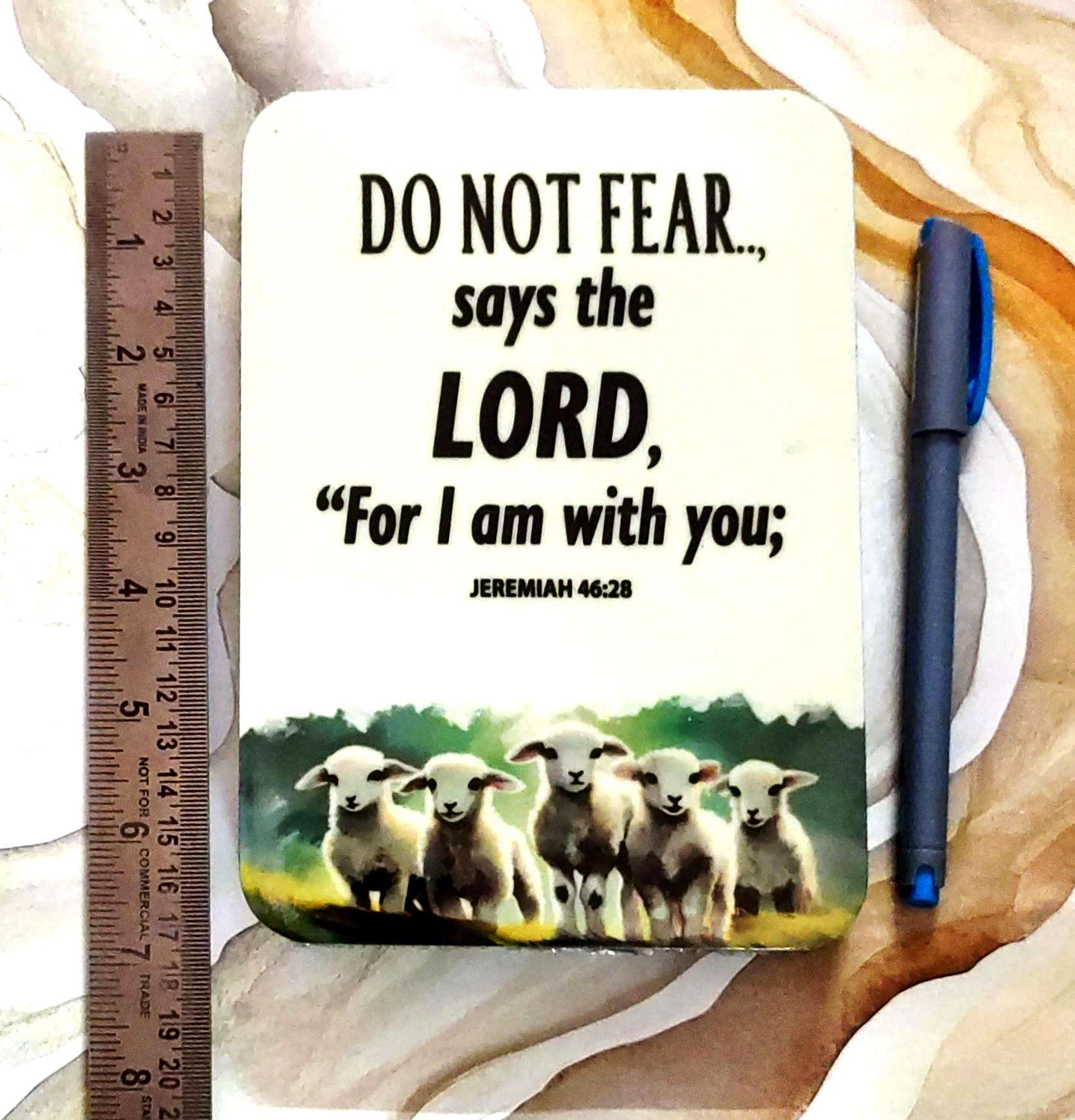 Wooden Text With Radium Light – Jer.46:28 : (5 x 7 - Small ...