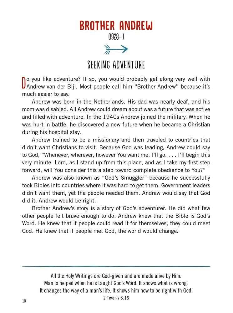 100 Adventurous Stories For Brave Boys: Memorable Tales Of Men Of Faith ...