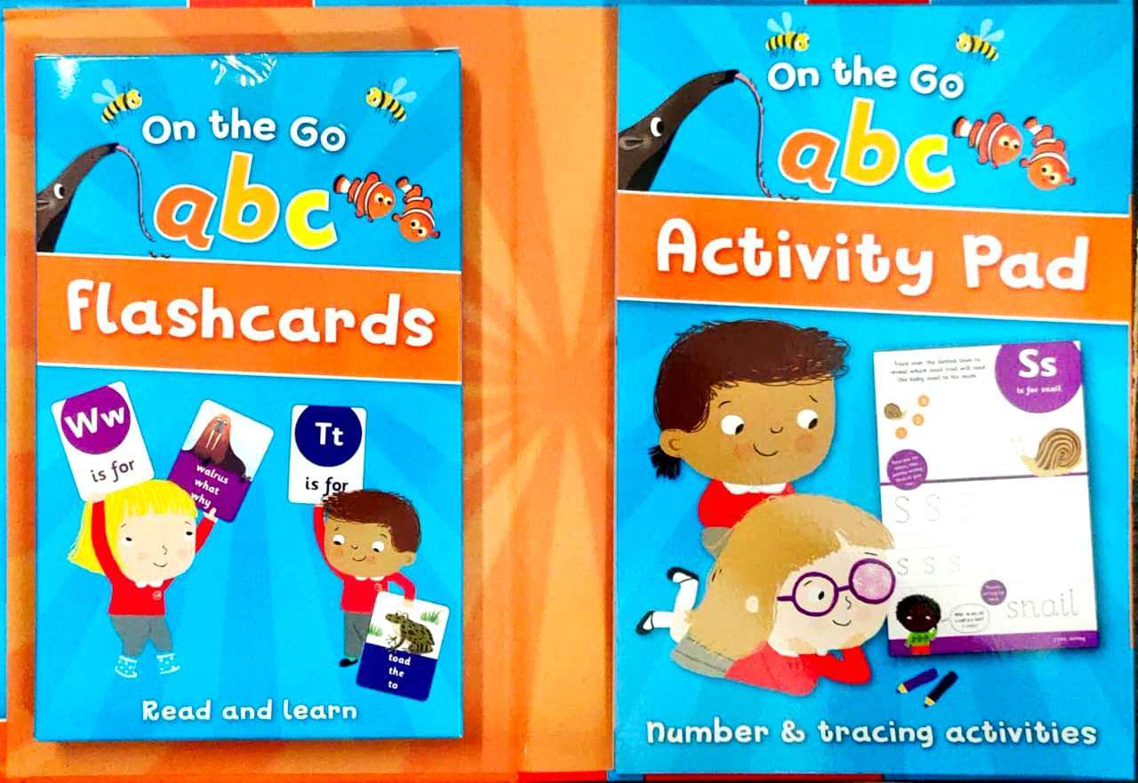 On The Go ABC Activity Pack: by- Miles Kelly (Activity Pad & Flashcards ...