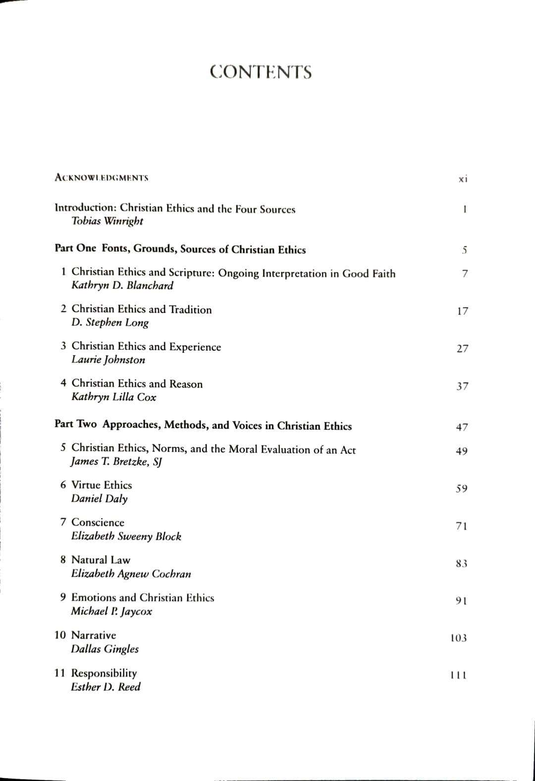 T & T Clark Handbook of Christian Ethics: by- Tobias Winright (ISBN ...