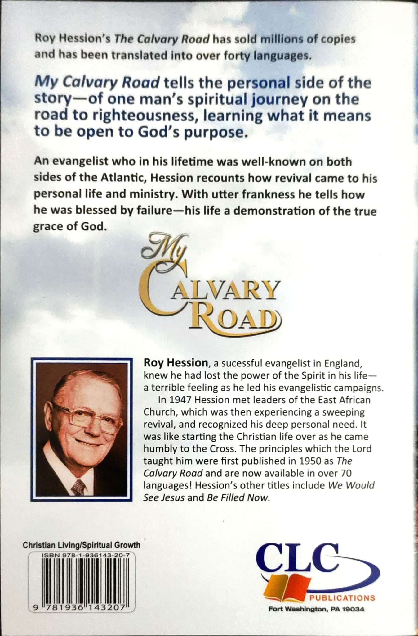 My Calvary Road: by- Roy Hession [CLC] (ISBN:9781936143207 ...