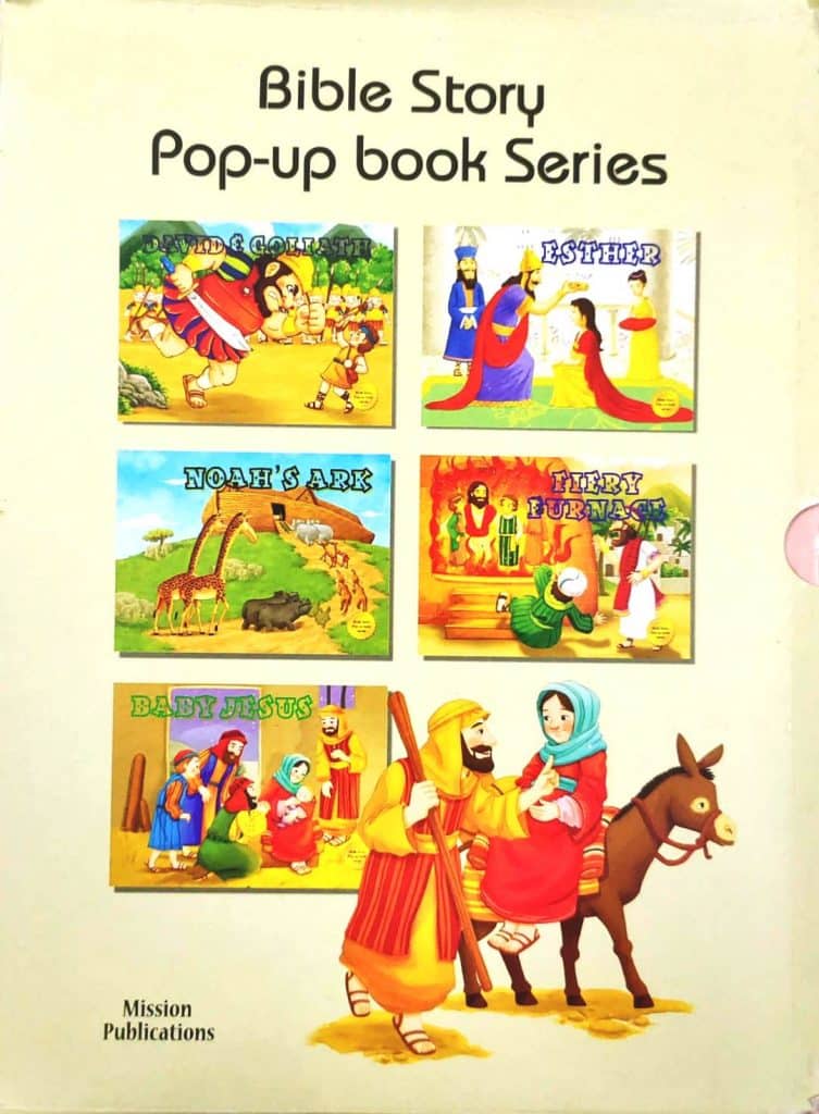 Bible Story Pop-Up Series (5 In 1 Pack) - ChristianBooksIndia.com