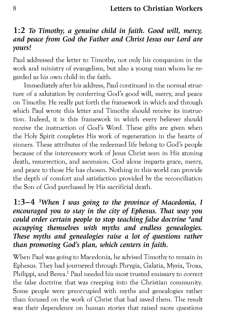 1st & 2nd Timothy, Titus, & Philemon: Paul's Letters To Christian ...