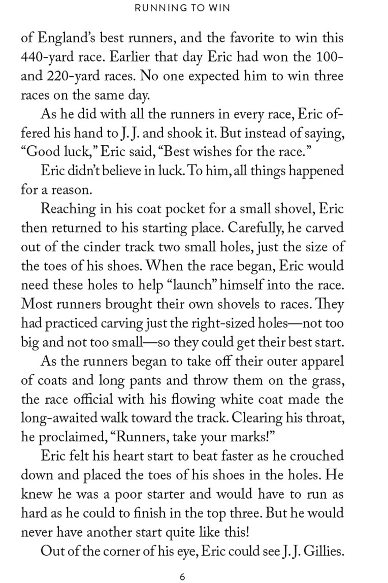 Running To Win: The Story Of Eric Liddell: by- Ellen Caughey [24] (ISBN ...