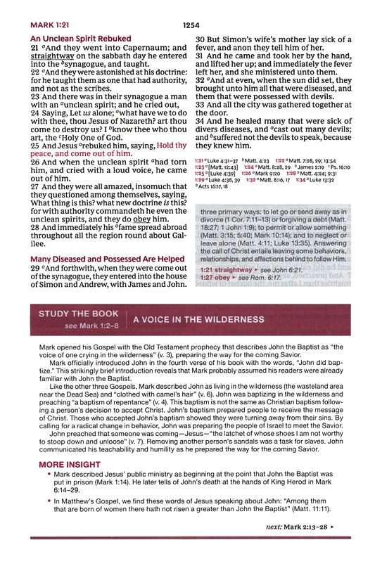 KJV Word Study Reference Bible: Black Bonded Leather (ISBN ...