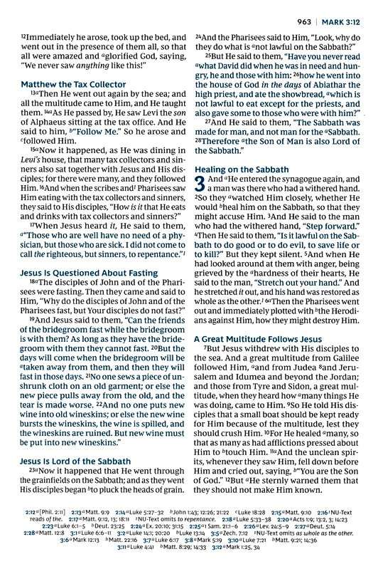 NKJV Maclaren Series: Large Print Thinline Reference: Word of Christ In ...