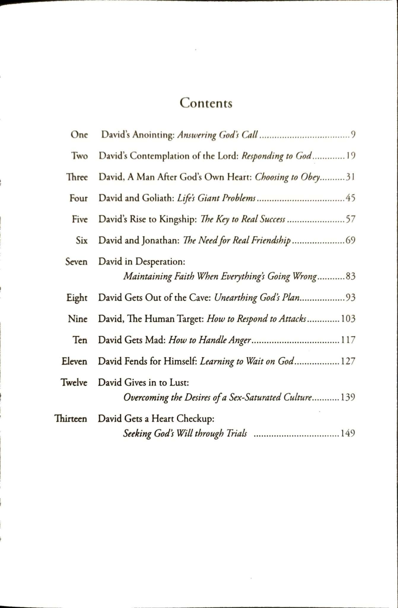 Choices Of The Chosen: Lesson From Israel's Shepherd King: by- Marty ...