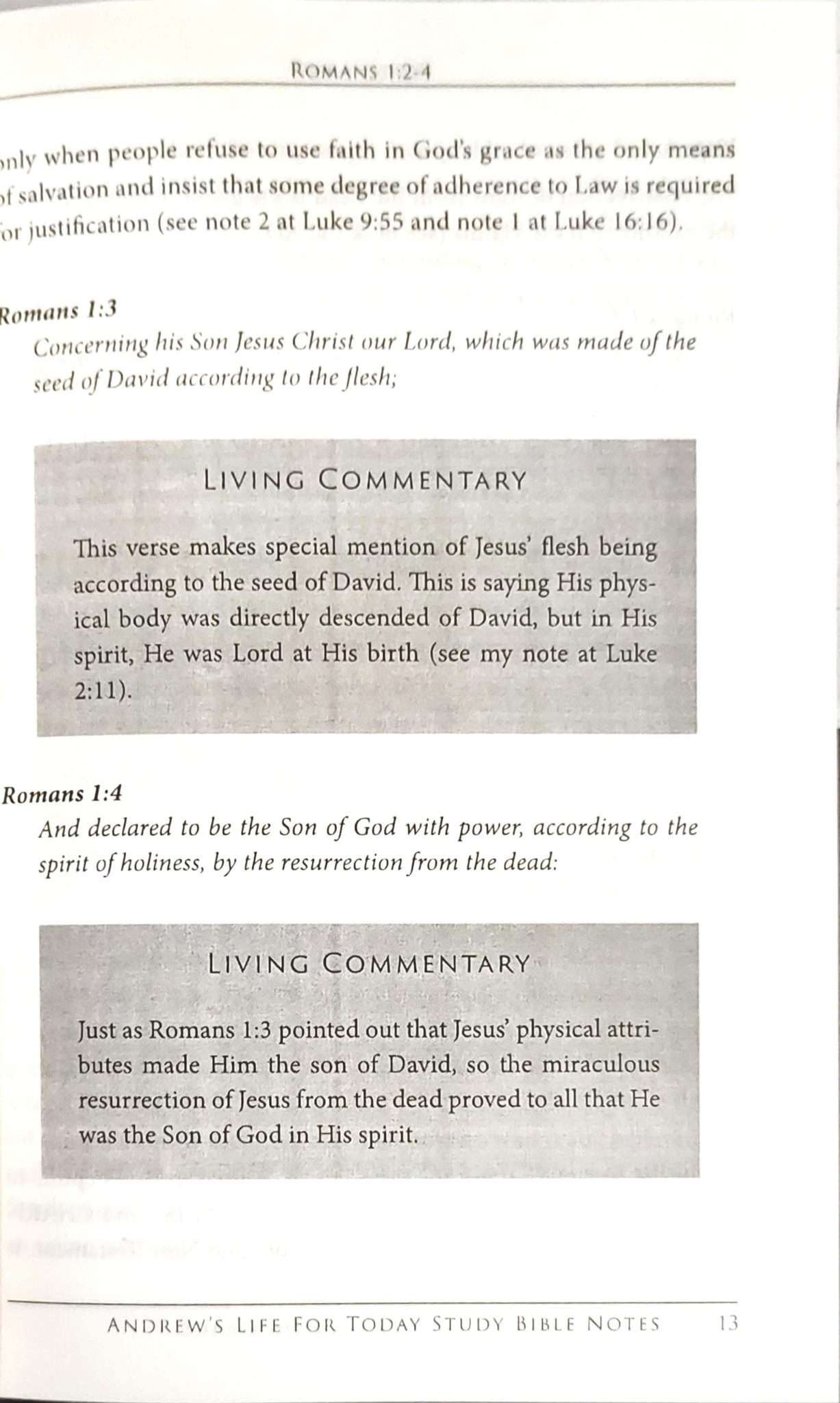 Romans Bible Commentary: Paul's Masterpiece On Grace: by- Andrew ...